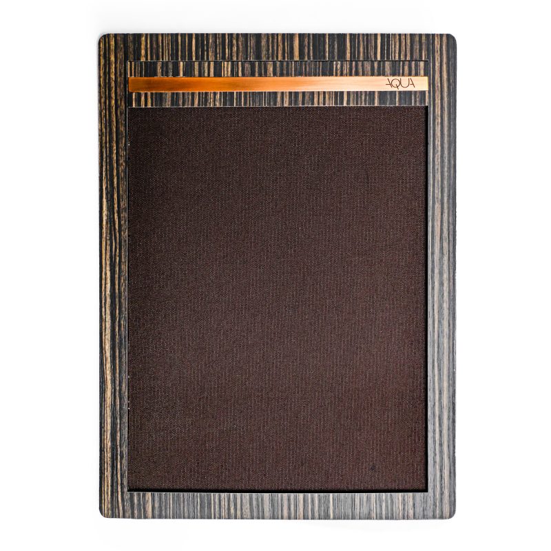Leather, Metal and Wood Combo Menu Cover – PHS
