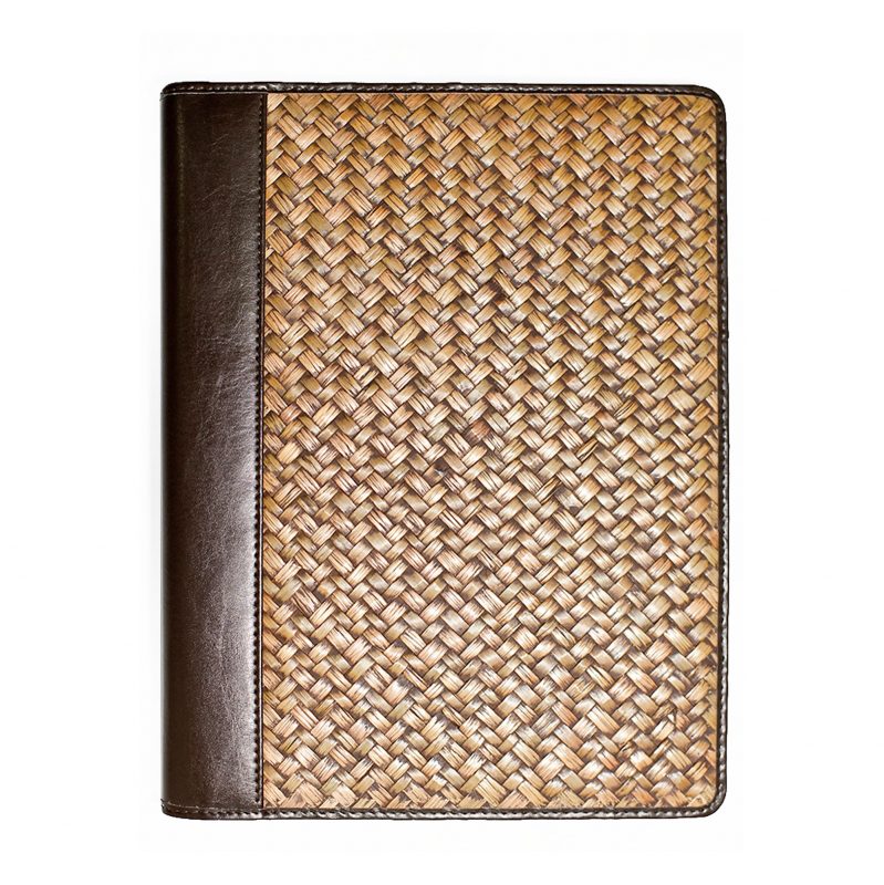 Rattan & Vegan Leather Combo Menu Cover – PHS